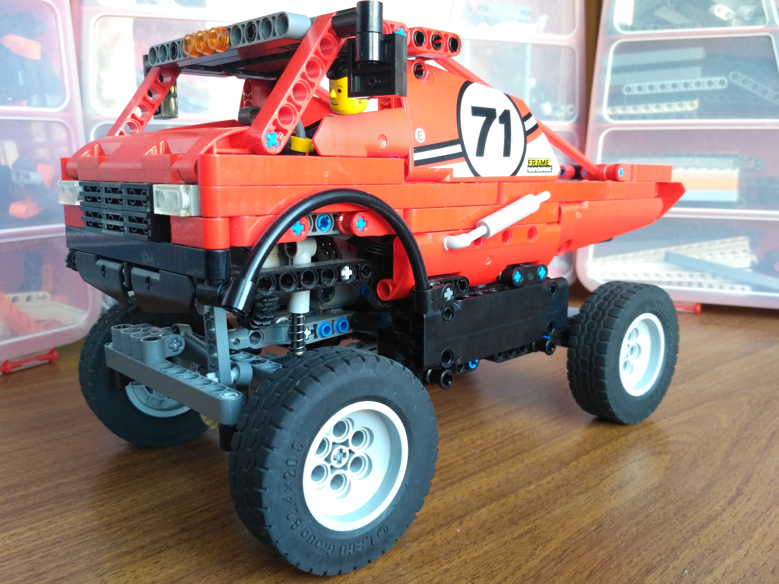 LEGO MOC Dakar Truck by xfeelgoodx | Rebrickable - Build with LEGO